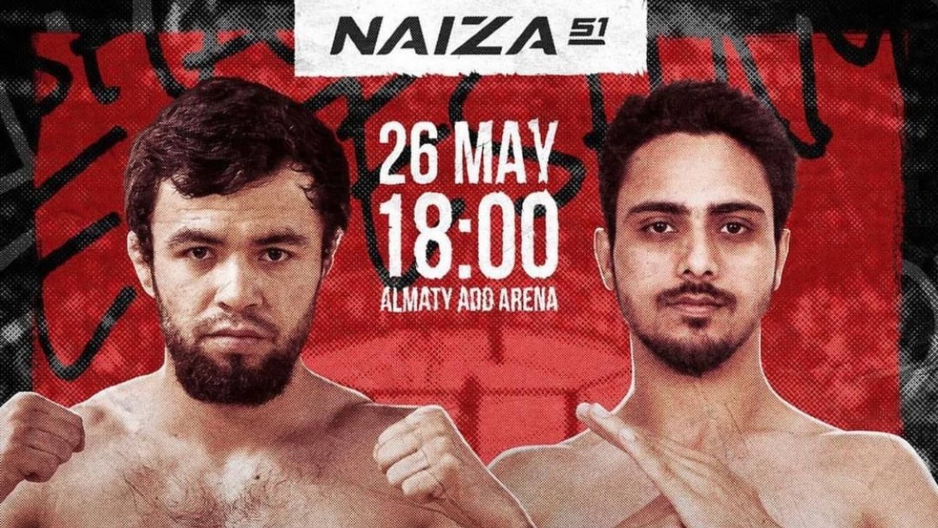 Naiza FC 51: Indian MMA Fighter Ehtesham Ansari fights Sherzod Shamsudinov